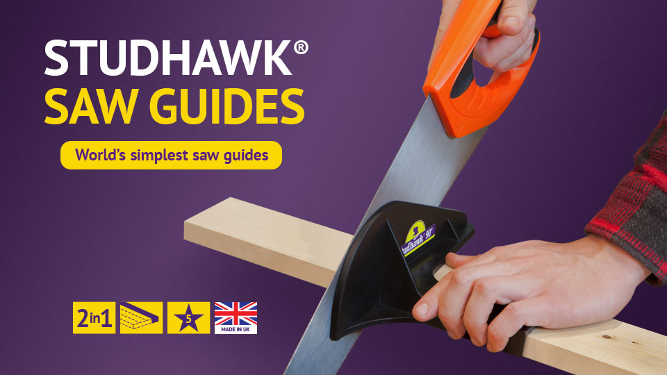 Studhawk Tools | 45° & 90° Saw Guide Set | Studhawk Tools